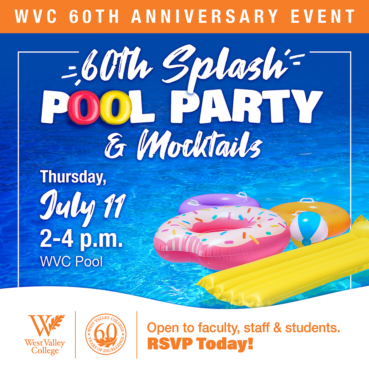 West Valley College 60th Anniversary Events | West Valley College