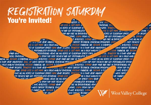 Registration Saturday | West Valley College